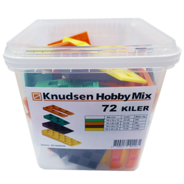 Mixspand Grøn/Orange/Gul og Brun kile 72 stk Knudsen Kilen (P-13041 ...