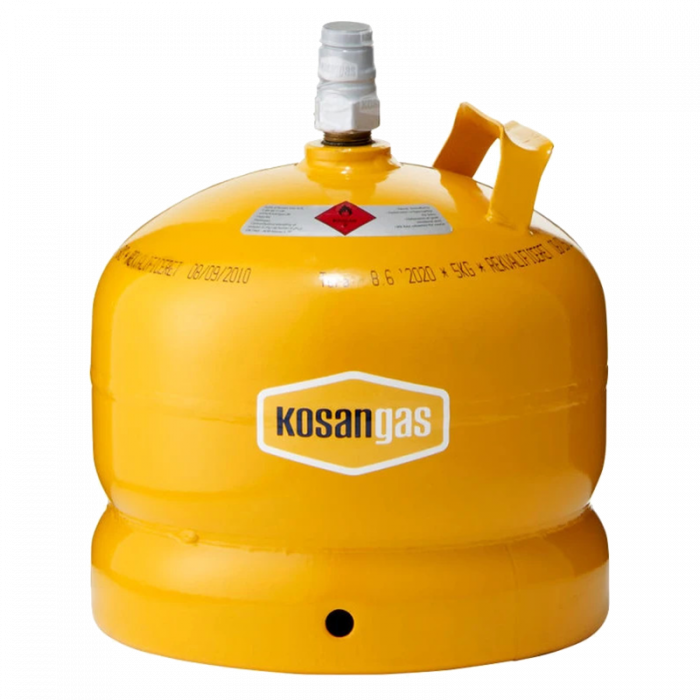 GASFLASKE 5KG EXKL. GAS STÅL (P-184675) | Byggmax