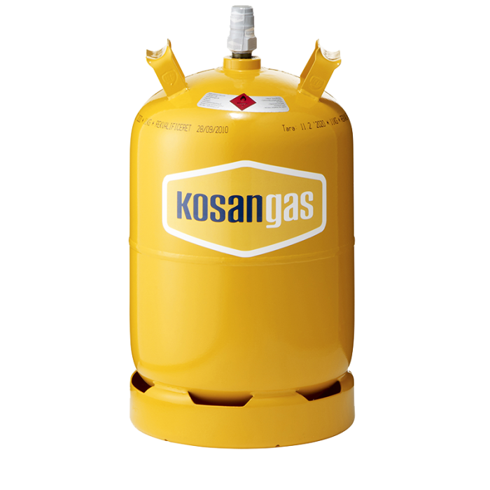 GASFLASKE 11KG EXKL. GAS STÅL (P-184678) | Byggmax