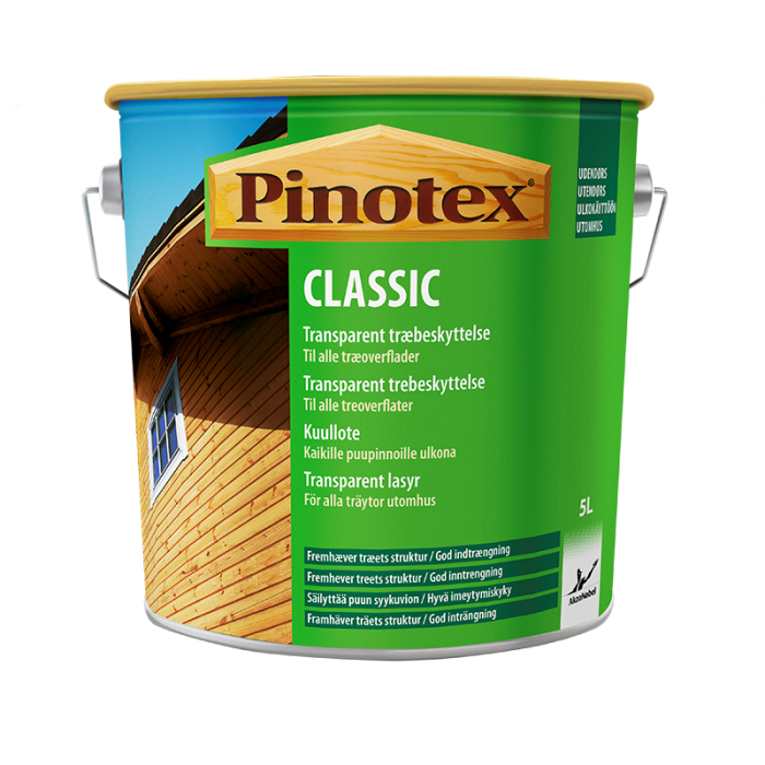 PINOTEX CLASSIC TRANSPARENT TEAK (P-190704) | Byggmax