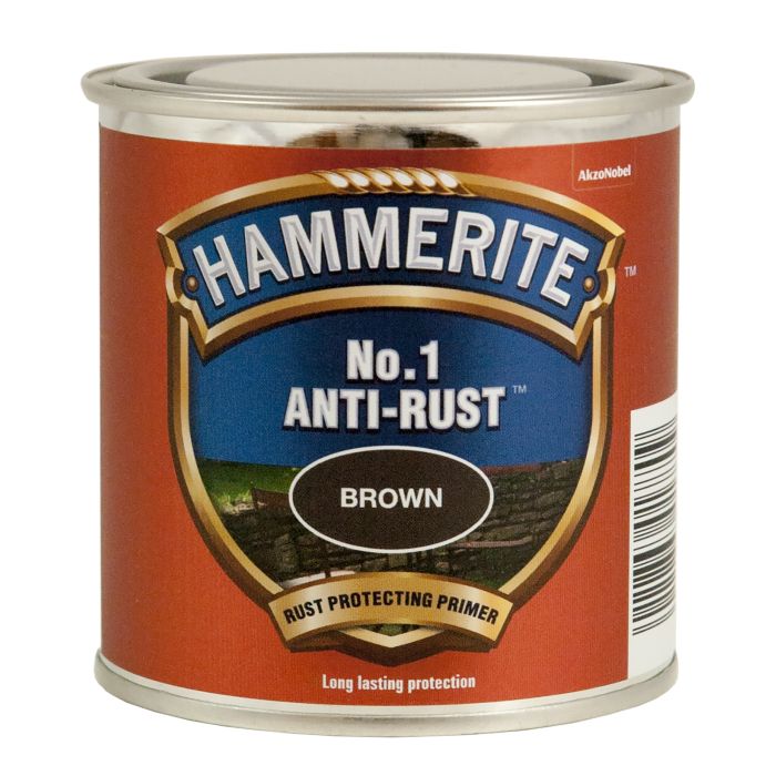 HAMMERITE NO.1 ANTI-RUST MØRK BRUN 0,25 L (P-198510) | Byggmax