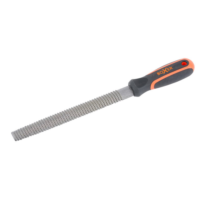 Halvrund Fil Rasp 200 mm BOXER (68712449) Byggmax.dk
