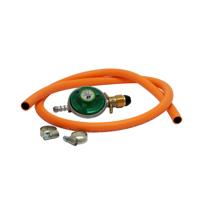 Gasregulator Set med Regulator, Slang 1,1 meter och Fästrem - SE cozze ...
