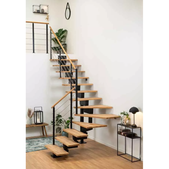 Trappa Dubai Design L-formad Dolle (68721788) Byggmax.dk