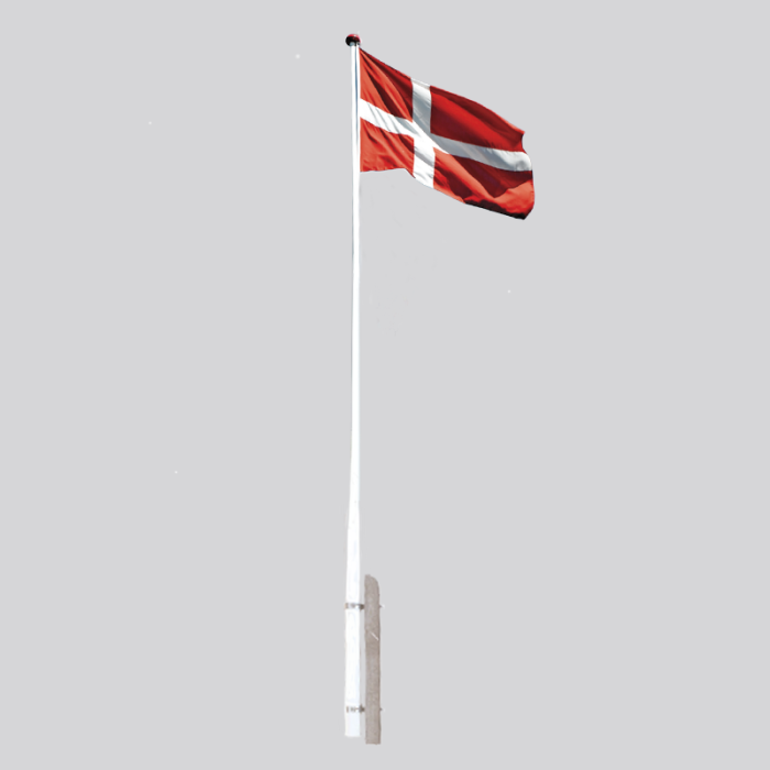 Flagstang Glasfiber standard til støtte Dano Mast (68722000) Byggmax.dk
