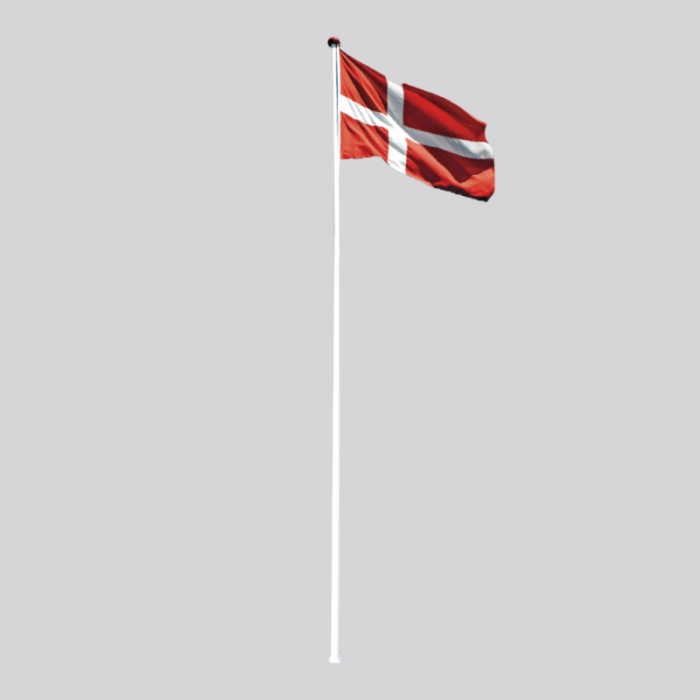 Flagstang Glasfiber med vippebeslag Dano Mast (68722001) Byggmax.dk