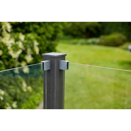 Stolpe Komposit med Stålkärna inkl. 1 st Stolphatt PLUS (68741688 ...